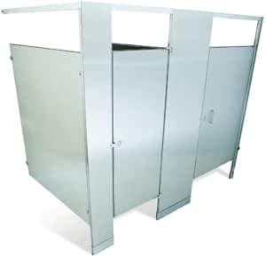 Amazon.com: Hadrian Bathroom Partition - Stainless Steel - Overhead Braced (Between Walls RH-1 ...