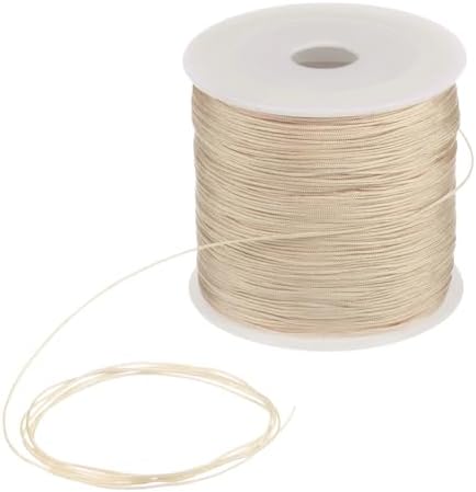 Amazon.com: uxcell 0.6mm Nylon String Cord 164 Yards Nylon Satin String ...