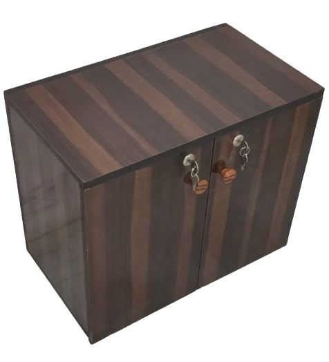 The Wood Decor Wooden Battery Trolley with Battery Tray | Inverter ...