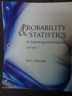 Probability and Statistics for Engineering and the Sciences (8th ...