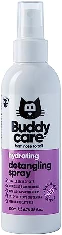 Cat Detangling Spray by Buddycare | Easy-to-Use Detangling Spray for ...