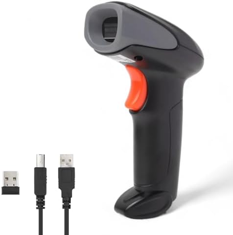 Zebronics, ZEB-BS1H1000 1D Laser Handheld Barcode Scanner Supports USB ...