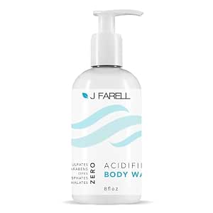 Amazon.com : J FARELL Fungal Acne Safe Body Wash with Mandelic Acid ...