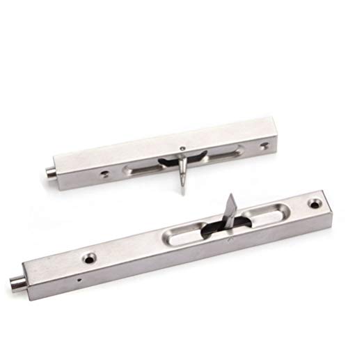 Buy VILLCASE Small Flush Bolt Concealed Door Bolt Flush Bolt Hardware ...