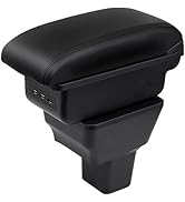Amazon.com: AULPHIKE Compatible with Nissan Versa Armrest 2012-2019 Car ...