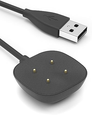 Sinoacc Charger for Fitbit Versa 4 & Sense 2 Replacement 3.3Ft Fast ...