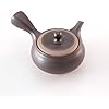 Amazon.com: Asayu Japan Kurofuki Kyusu Teapot 280ml - Traditional ...