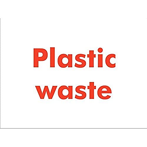 Seco Plastic Waste Sign, 600mm x 450mm – 3mm Foam PVC – BigaMart