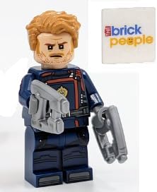 Amazon.com: LEGO Superheroes: Star Lord Minifigure with Blasters and ...