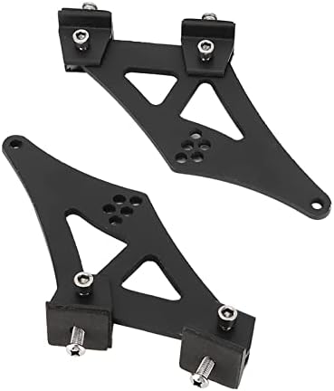 Amazon.com: Keenso Aluminum Mount Brackets for Rear Wing Spoiler, Black ...