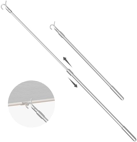 Amazon.com: 2Pcs Telescopic Draw Rod for Cordless Blinds and Shades ...