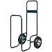 Amazon.com : Dporticus Rolling Wheeled Firewood Log Cart Portable Log ...