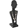 Amazon.com: MOOCA Portable Wooden Mannequin Jewelry Stand, Jewelry ...