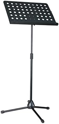 Powerpak Professional Adjustable Foldable Musical Note Stand (Black ...