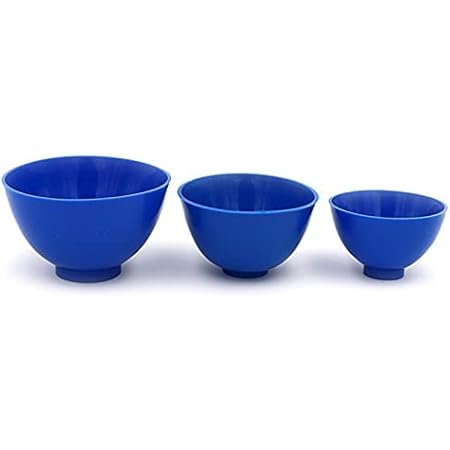 Amazon.com: Flexible Rubber Mixing Bowl, Dental Rubber Mixing Cup for ...