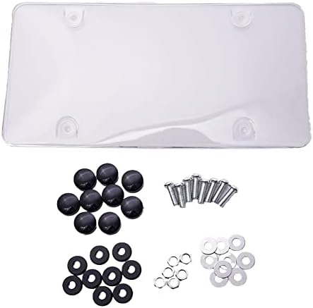 2PCS Clear Reflective Anti Speed Red Light Toll Camera Stopper License ...