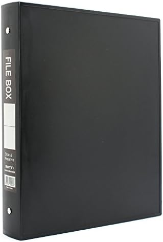 Amazon.com : Matin File Box Archival Ring Binder for Archive Negative ...