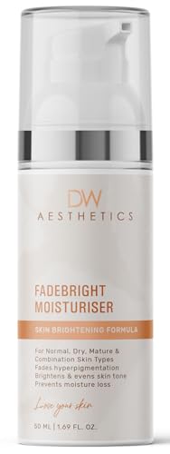 DW Aesthetics Fadebright Moisturiser – 50ml – Active Brightening Lotion ...