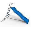 Amazon.com: Dithoko Home Playground Equipment: 7.8 ft Wavy Slide for ...