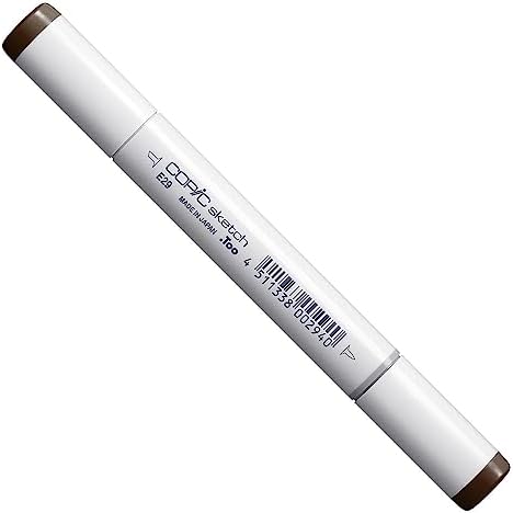 Amazon.com : Copic Sketch Marker, Oval Shaped Barrel, Medium Broad and ...