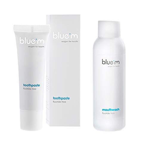 Buy Bluem Alcohol and Fluoride Free Mouthwash 50ml and Fluoride Free ...