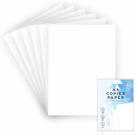 Printer Paper A4 White 80gsm Bright Sheets Multifunction Laser Inkjet ...