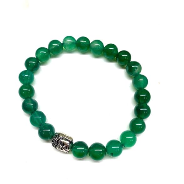 Buy WorldwideGems Pure Green Emerald Stone Bracelet Panna Stone ...