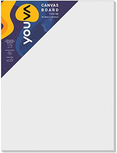Navneet Youva | Primed Canvas Board for Acrylic and Oil Colour Painting ...