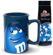 Amazon.com | Blue M&M'S Character Mug with Personalized MY M&M'S ...