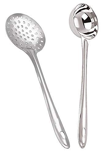 Buy Stainless Steel Cooking and Serving Ladle/Skimmer/Palta/Pan Ladle ...