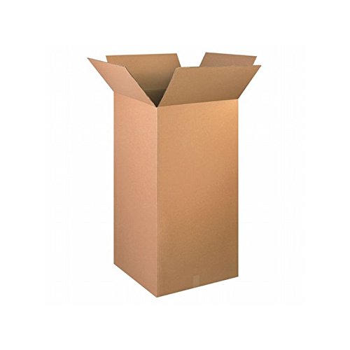 Amazon.com: Box Packaging Tall Corrugated Box, 24" x 24" x 48", Kraft ...