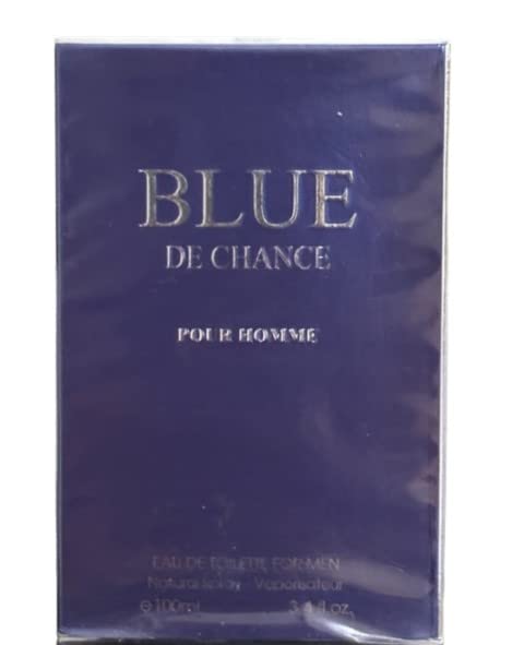 Amazon.com : TWISHA Blue de Chance Pour Homme Cologne for Men 3.4oz ...