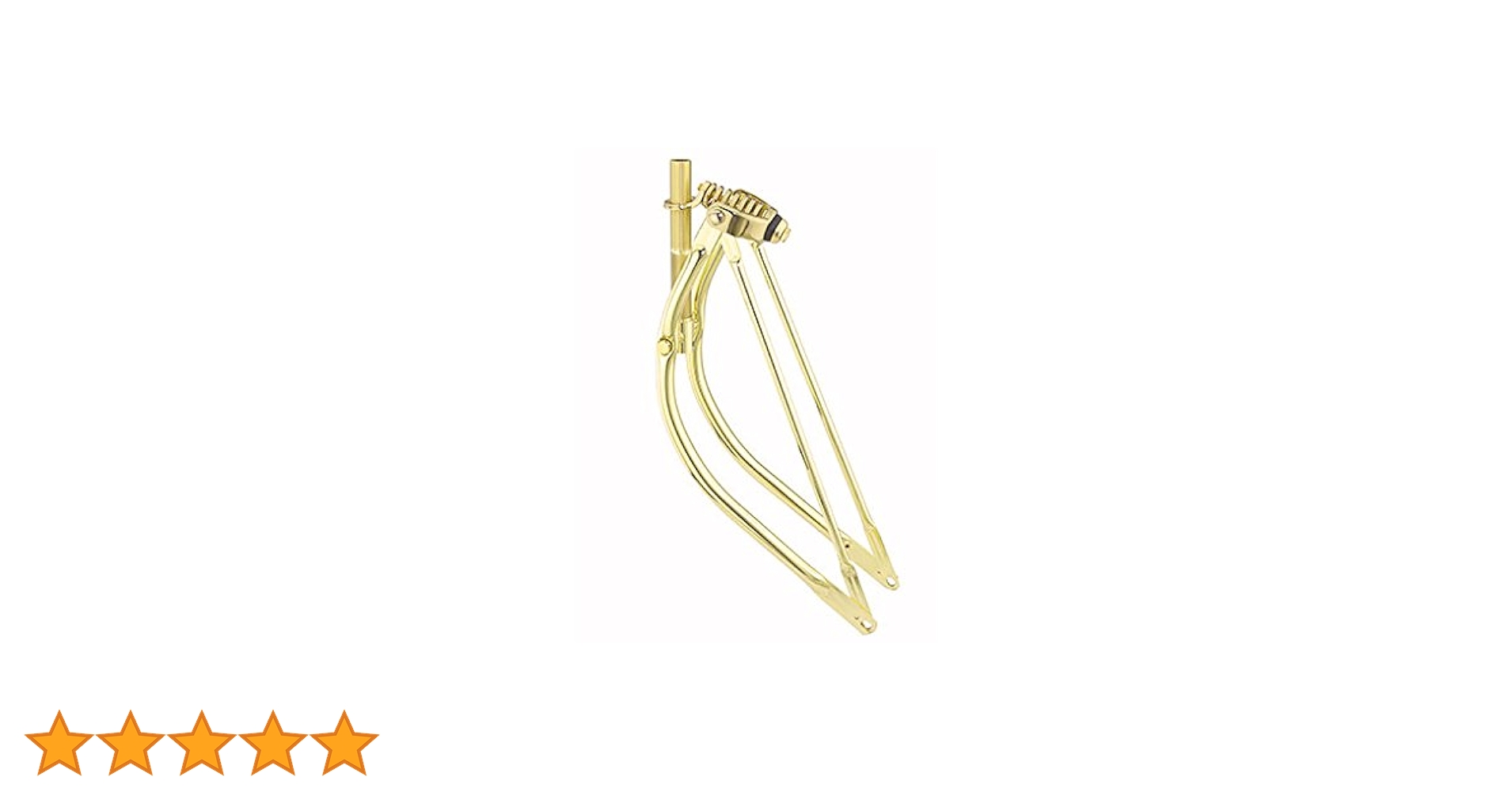 Bicycle Fork Parts Lowrider Lowrider Gold 20 Bike Bent Spring Fork 1 With Twisted Bars. For 20 ...