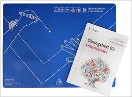 Schreibtisch-Auflage für Linkshänder DESK-PAD LEFTY®, mit Übungsheft ...