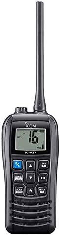 Icom IC-M37E Floating Waterproof Handheld VHF Radio: Amazon.co.uk ...