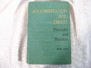 Argumentation and Debate Principles and Practices: Books - Amazon.ca