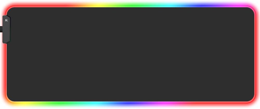 Amazon.com: gaiamat XL Gaming Mouse Pad,RGB Black XXL Mouse Mat(800 x ...