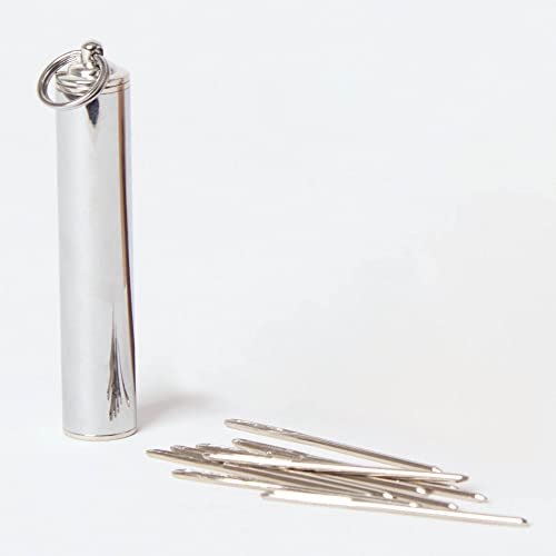 Clothes Doctor – Darning Needle Set, 100% Stainless Steel Set of 10, Stylish Case, Includes ...