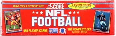 Amazon.com: 1990 Score NFL Football Factory Sealed Complete 665 Card ...