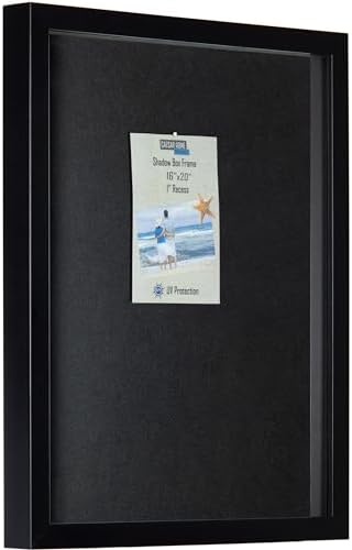 Amazon.com: DoubleFill 18 x 22 Inch Graduation Shadow Box Frame Shadow ...