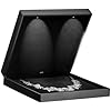 Amazon.com: Allure - Large Necklace Box With LED Light, Square Shaped ...