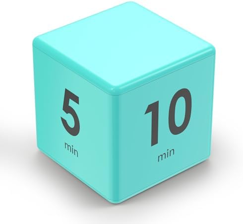 Amazon.com: Cube Timer,Pretmess Gravity Flip Kitchen Timer for Time ...