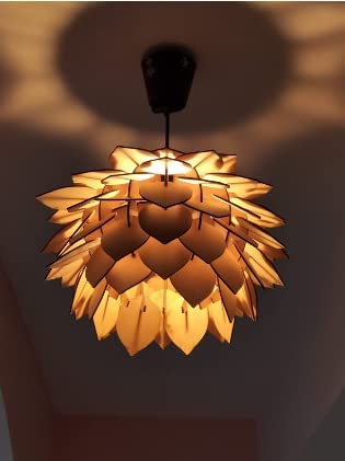 Buy JAPVA MART Pendant Lights for Ceiling - MDF Hanging Lights for ...