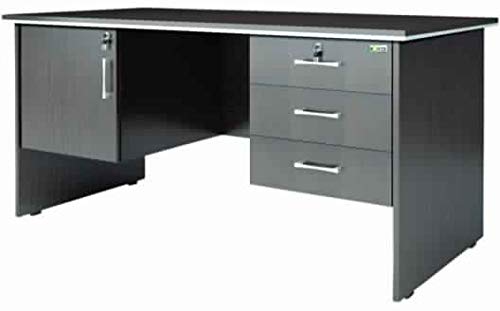 QUBE Office Table with Lock Facility by Vickys - Infin Furntech ...