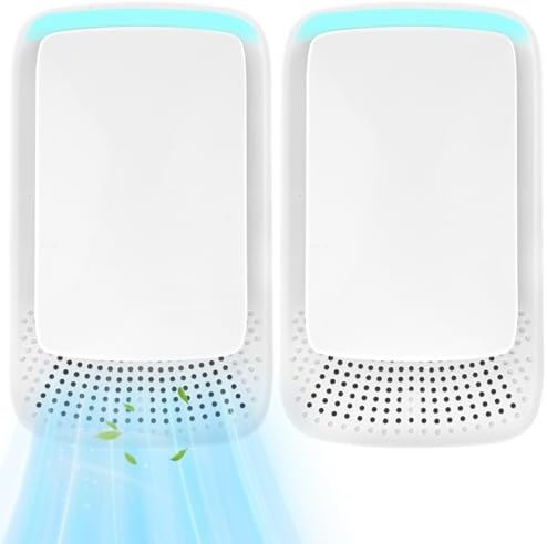 Air Ionizer Negative Ion Air Purifier Plug in Portable Air Cleaner ...