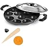 Amazon.com: Shourya Trading Non Stick Appam Pan,Appam Maker,12 Pits ...