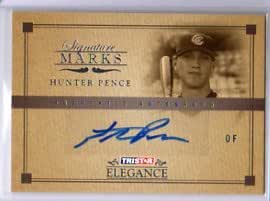 2007 Tristar Elegance Hunter Pence #HP Autographed Near Mint Signature ...