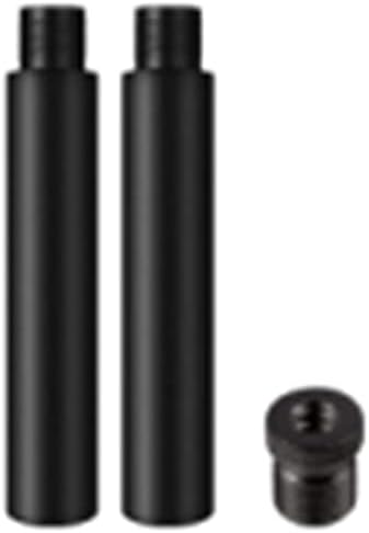 2PCS Metal Mic Stand 76mm Microphone Extension Rod with 5/8" to 3/8 ...