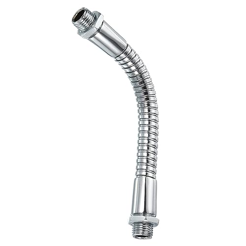 PATIKIL 4.7″ Microphone Gooseneck, M10 Fine Thread Metal Universal Hose ...