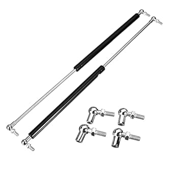 Engine Support Rod 2pcs 300N 560mm Car Struts Bar Bonnet Hood Trunk ...